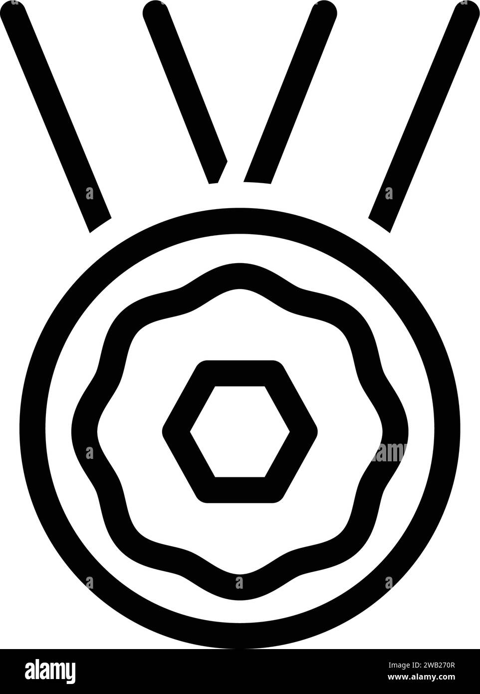 Roundel vector vectors Black and White Stock Photos & Images - Alamy