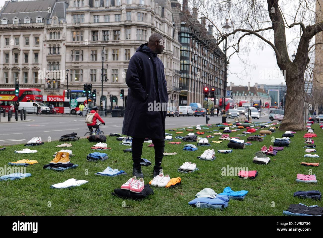 London, UK. 08th Jan, 2024. London born actor Iris Elba and parents of ...