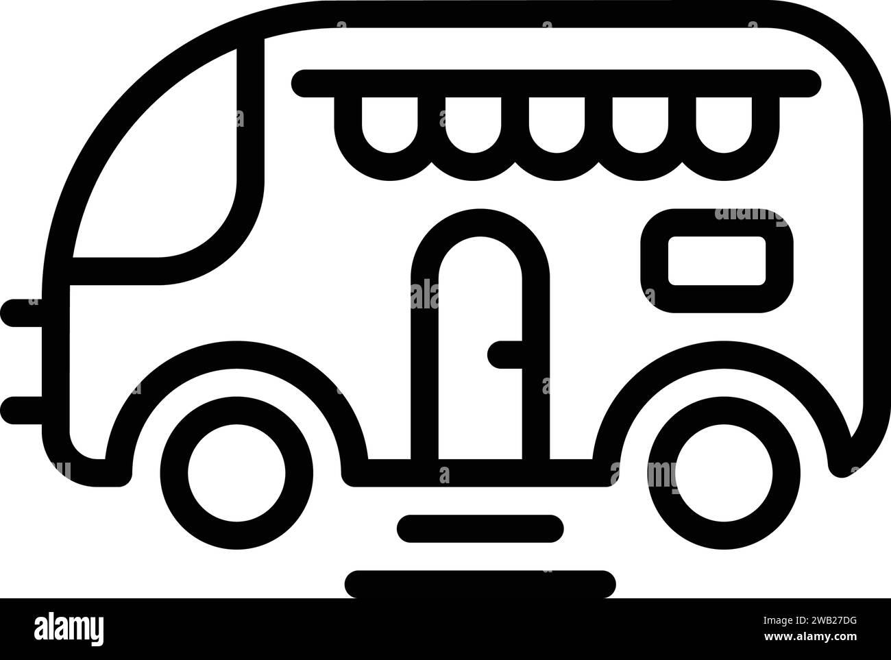 Icon for caravan,van Stock Vector Image & Art - Alamy