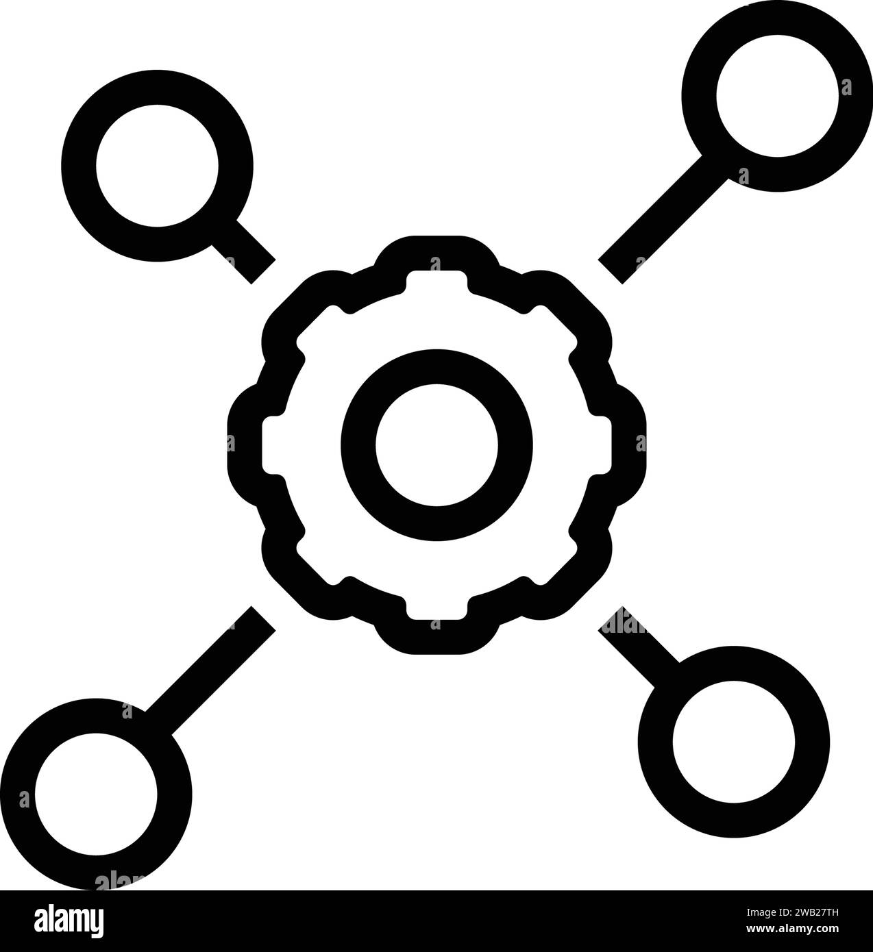 Monograph Stock Vector Images - Alamy