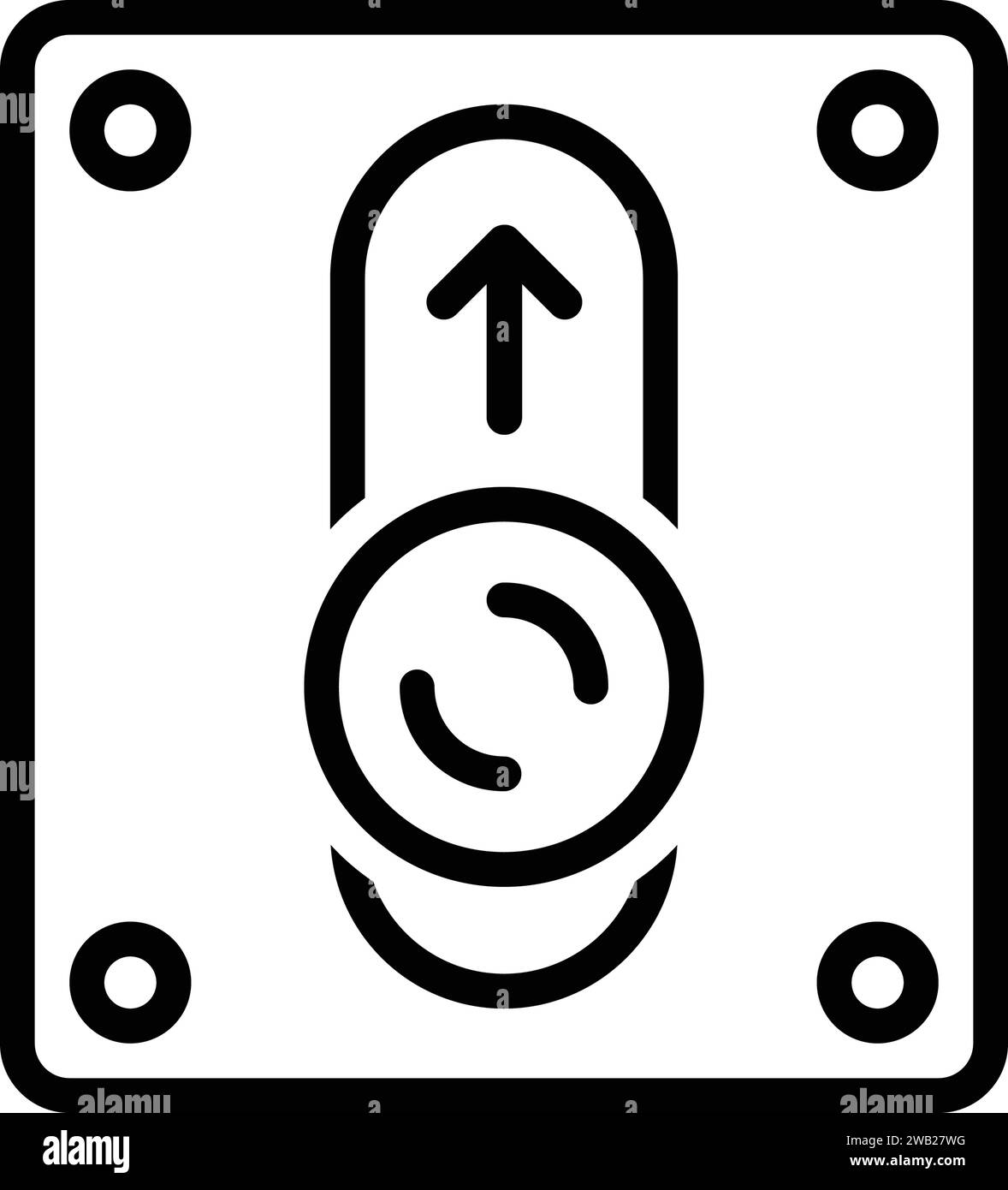 Icon for switch,start Stock Vector Image & Art - Alamy