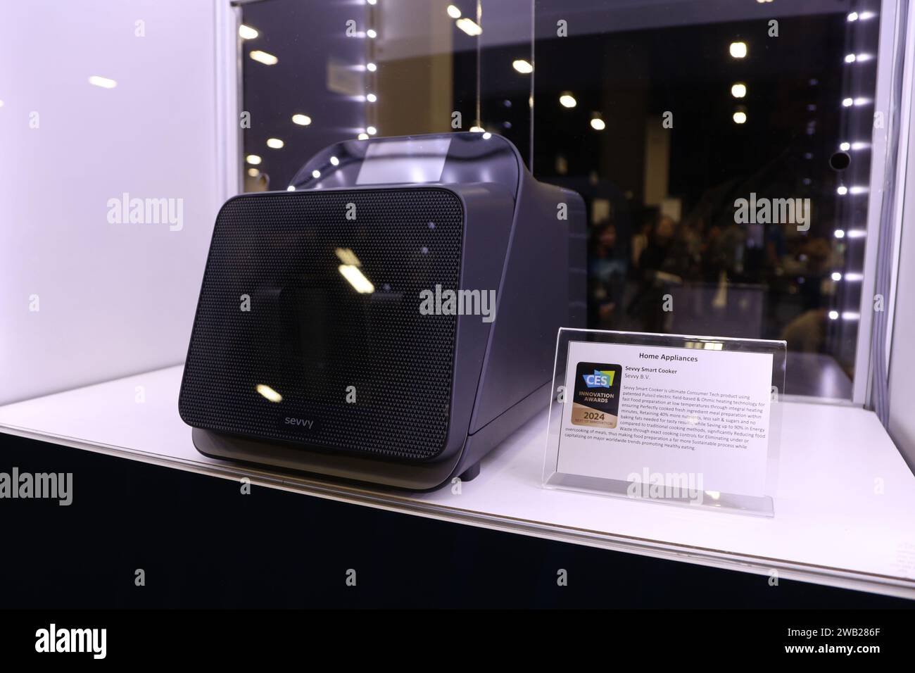 Las Vegas, United States. 07th Jan, 2024. A view of the Sevvy Smart ...