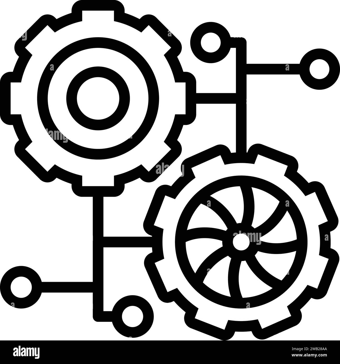 Icon for connection process,connection Stock Vector Image & Art - Alamy