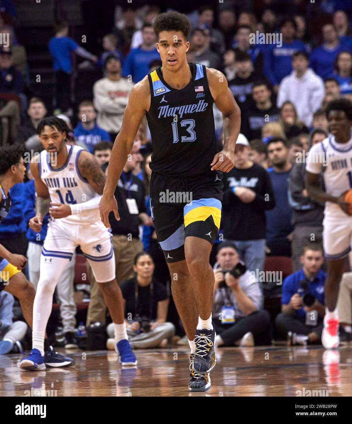 Marquette Golden Eagles forward Oso Ighodaro (13) in the second half ...