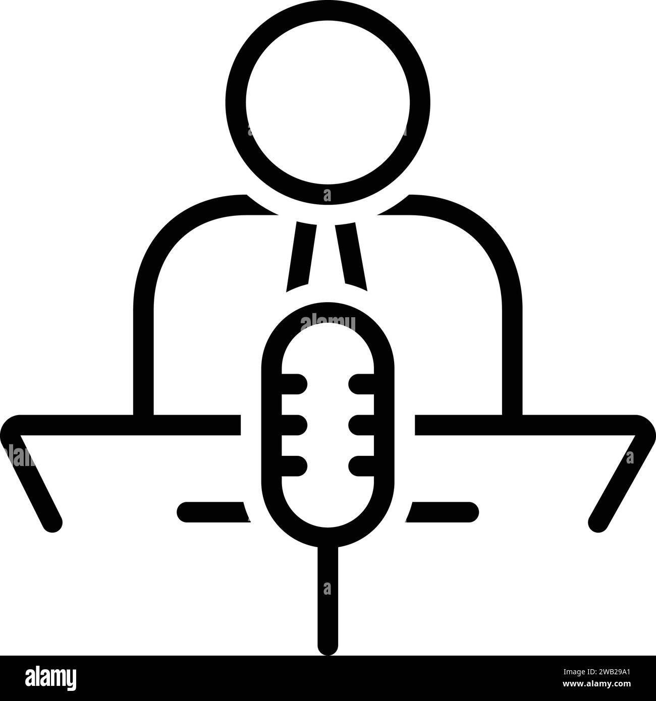 Icon for narrate,describe Stock Vector Image & Art - Alamy