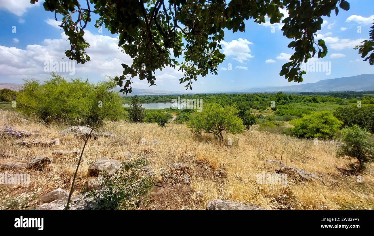 Hasbani River sources of the Jordan River Stock Photo - Alamy