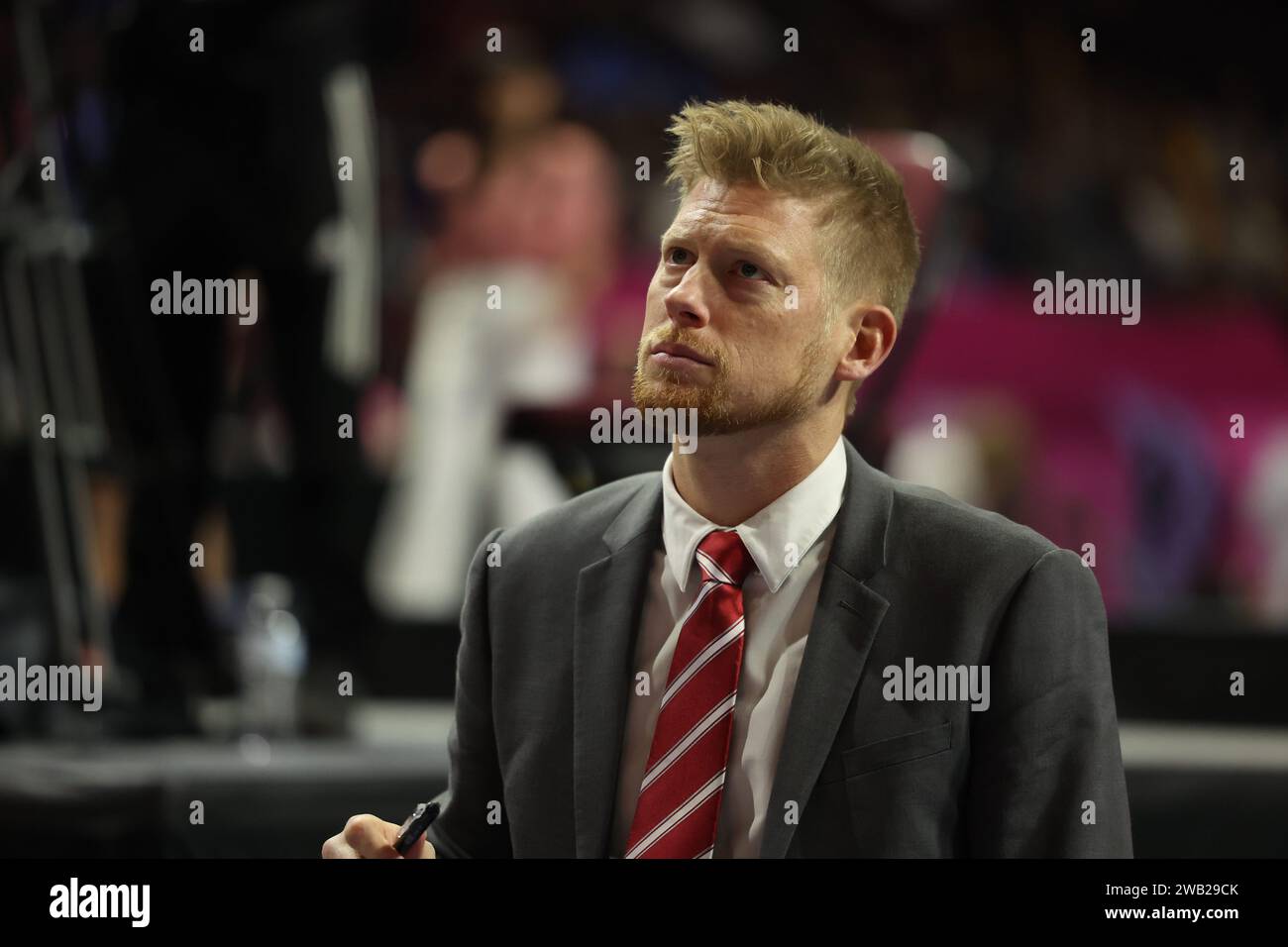 Las Vegas, Nevada, USA. 6th Jan, 2024. Justin Spring, assistant coach ...