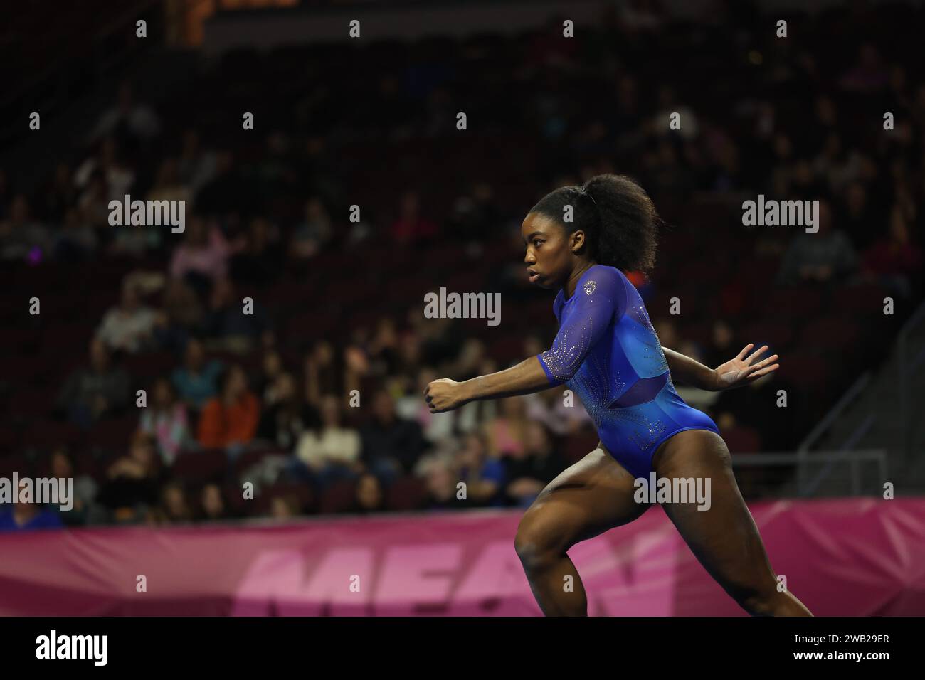 Las Vegas, Nevada, USA. 6th Jan, 2024. Chae Campbell from the ...
