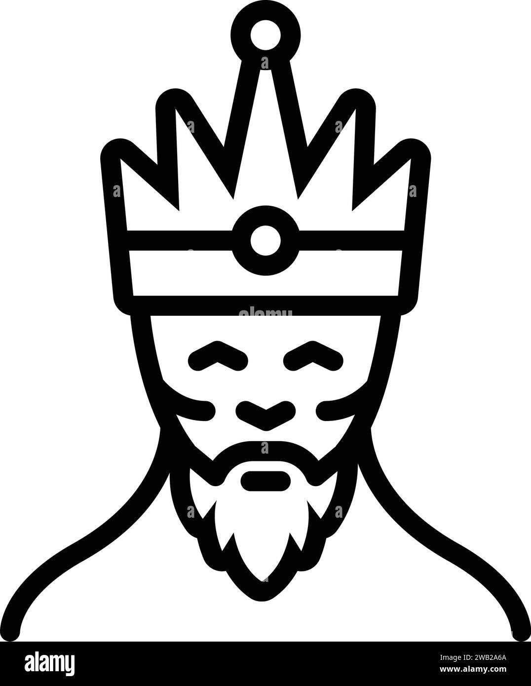 Monarch ruler Stock Vector Images - Alamy