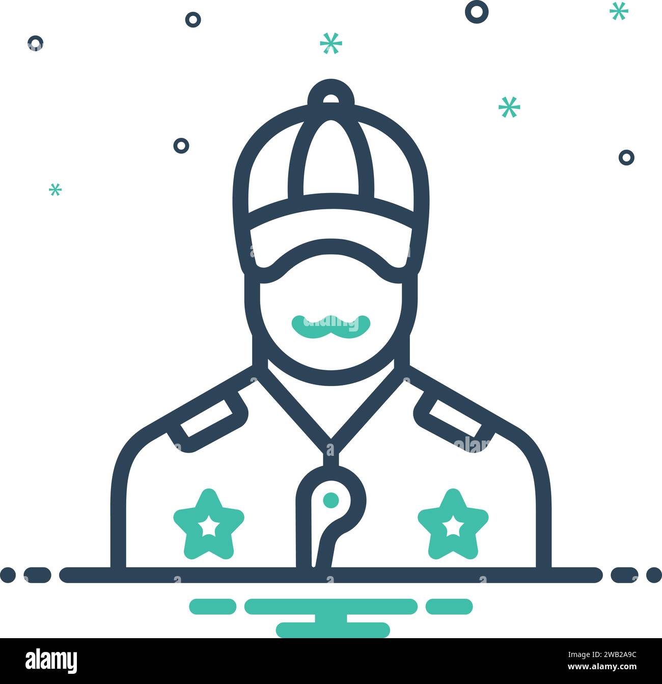 Instructor trainer Stock Vector Images - Alamy