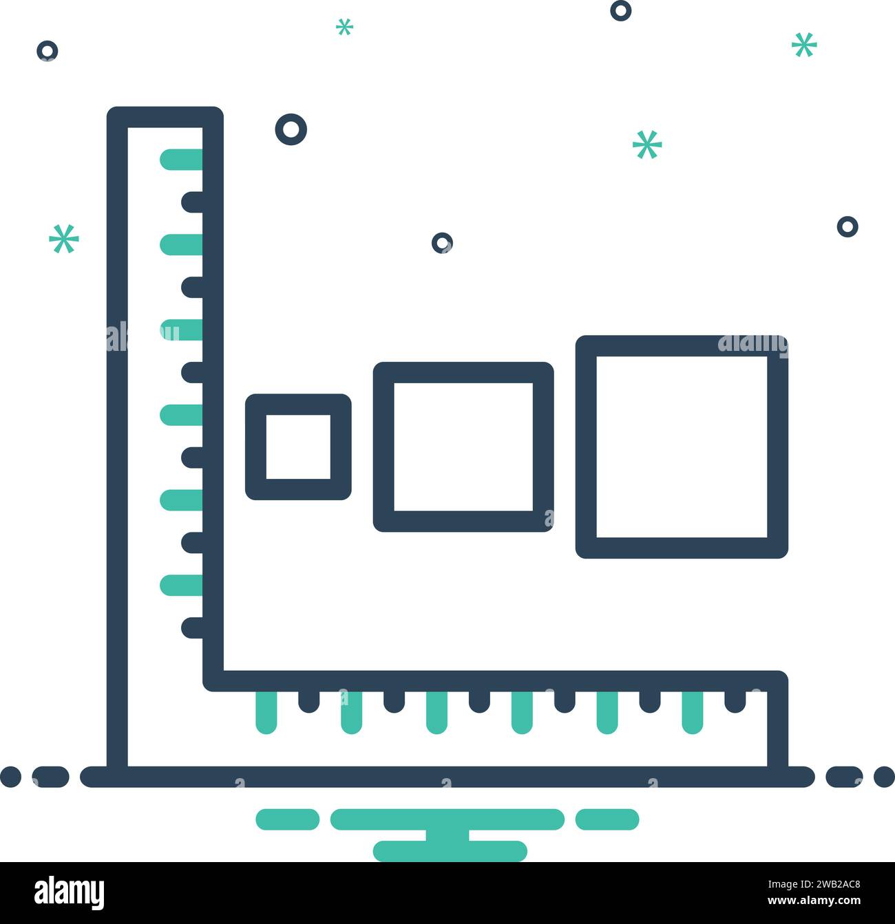 Icon for sizes, figure Stock Vector Image & Art - Alamy