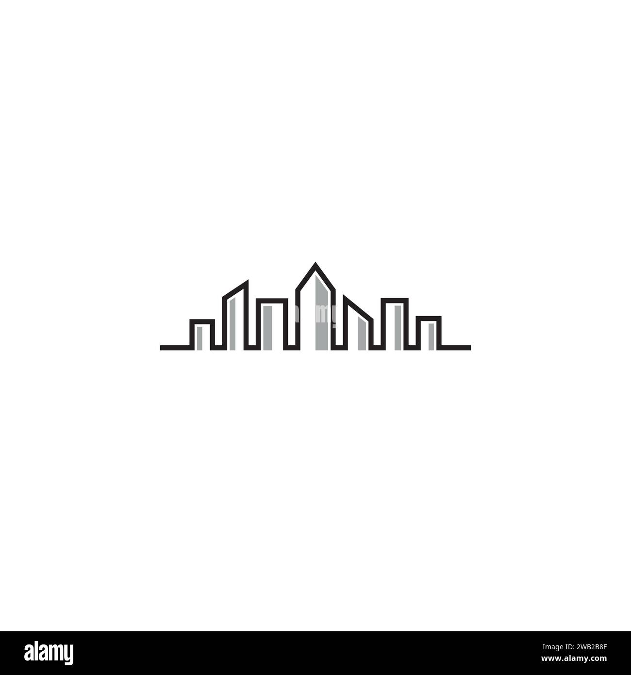 Skyline logo or icon design Stock Vector Image & Art - Alamy