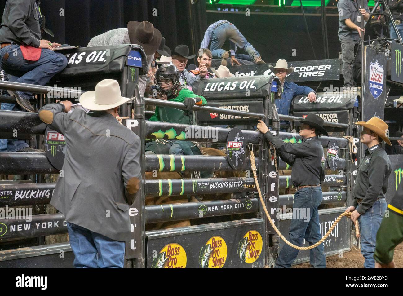 New York, New York, USA. 7th Jan, 2024. (NEW) 2024 Professional Bull ...