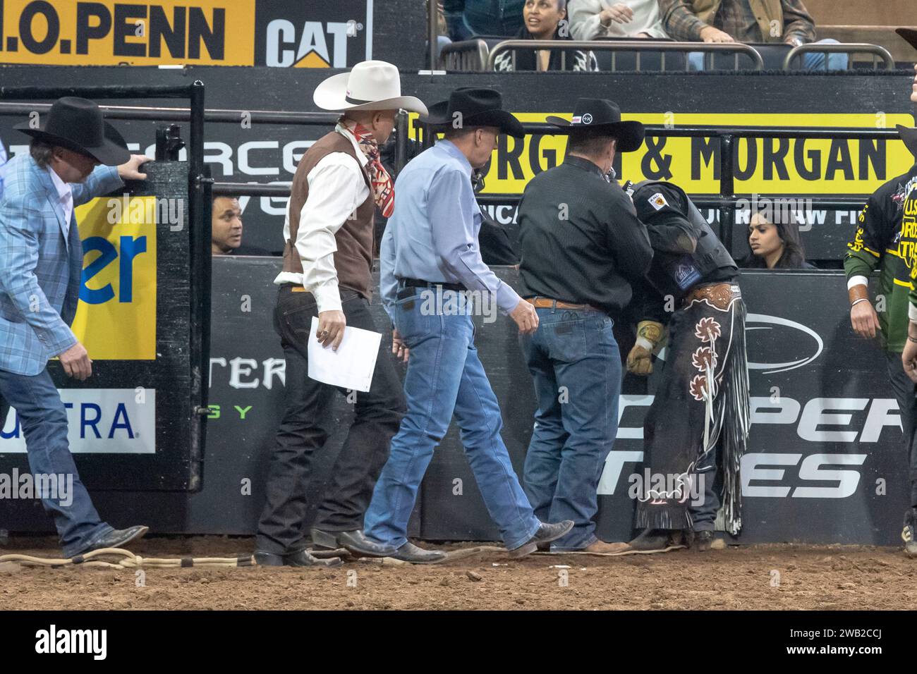 New York, New York, USA. 7th Jan, 2024. (NEW) 2024 Professional Bull ...