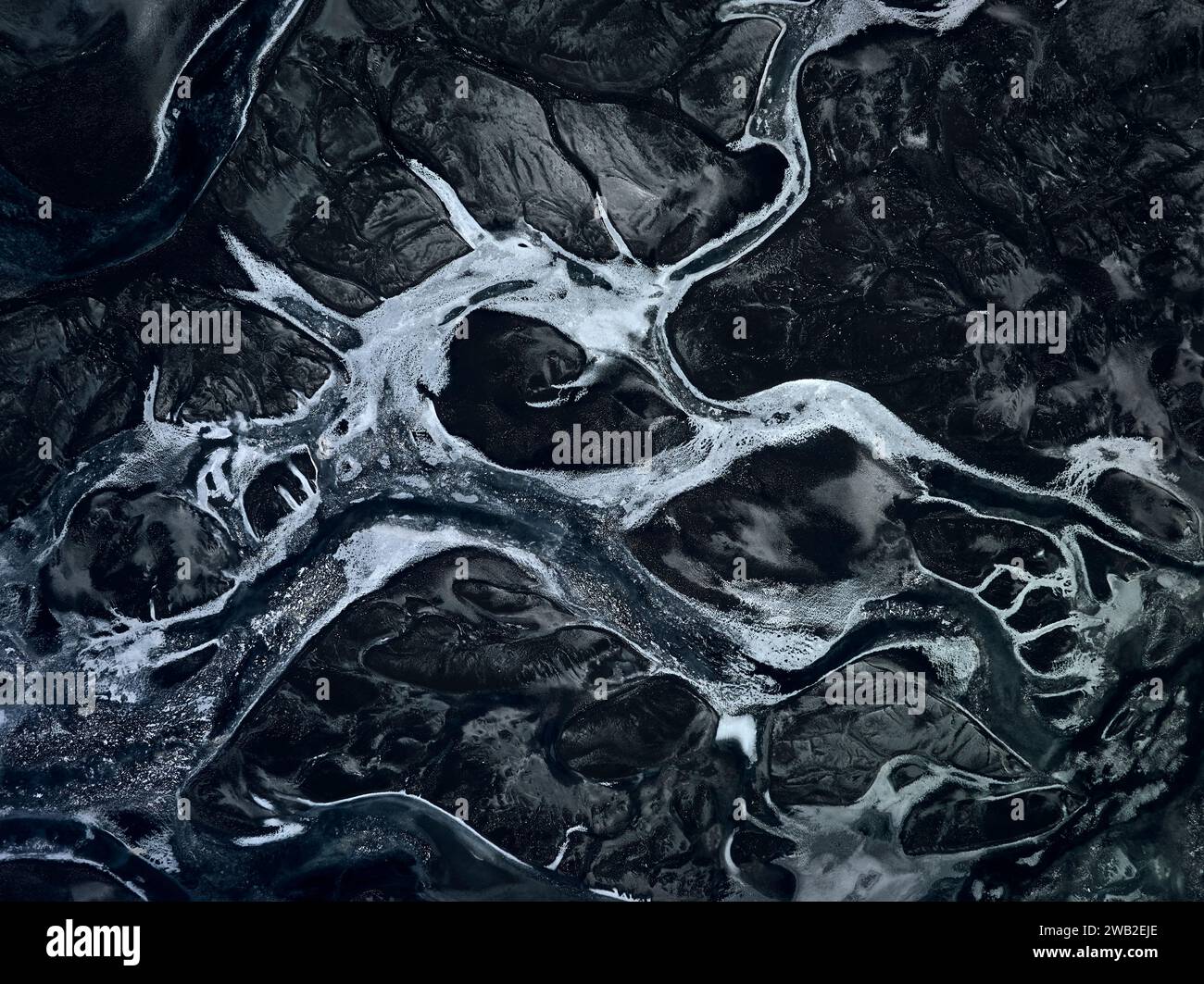 Abstract background of river with swirling pattern Stock Photo - Alamy