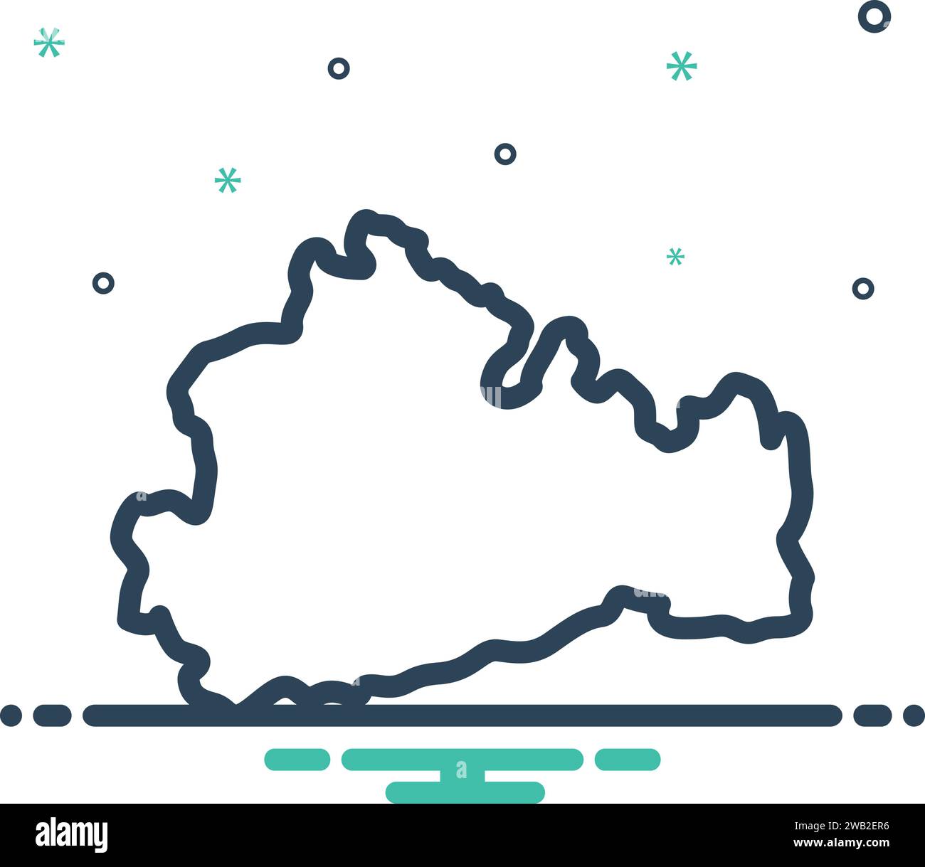 Icon for surrey; map Stock Vector Image & Art - Alamy