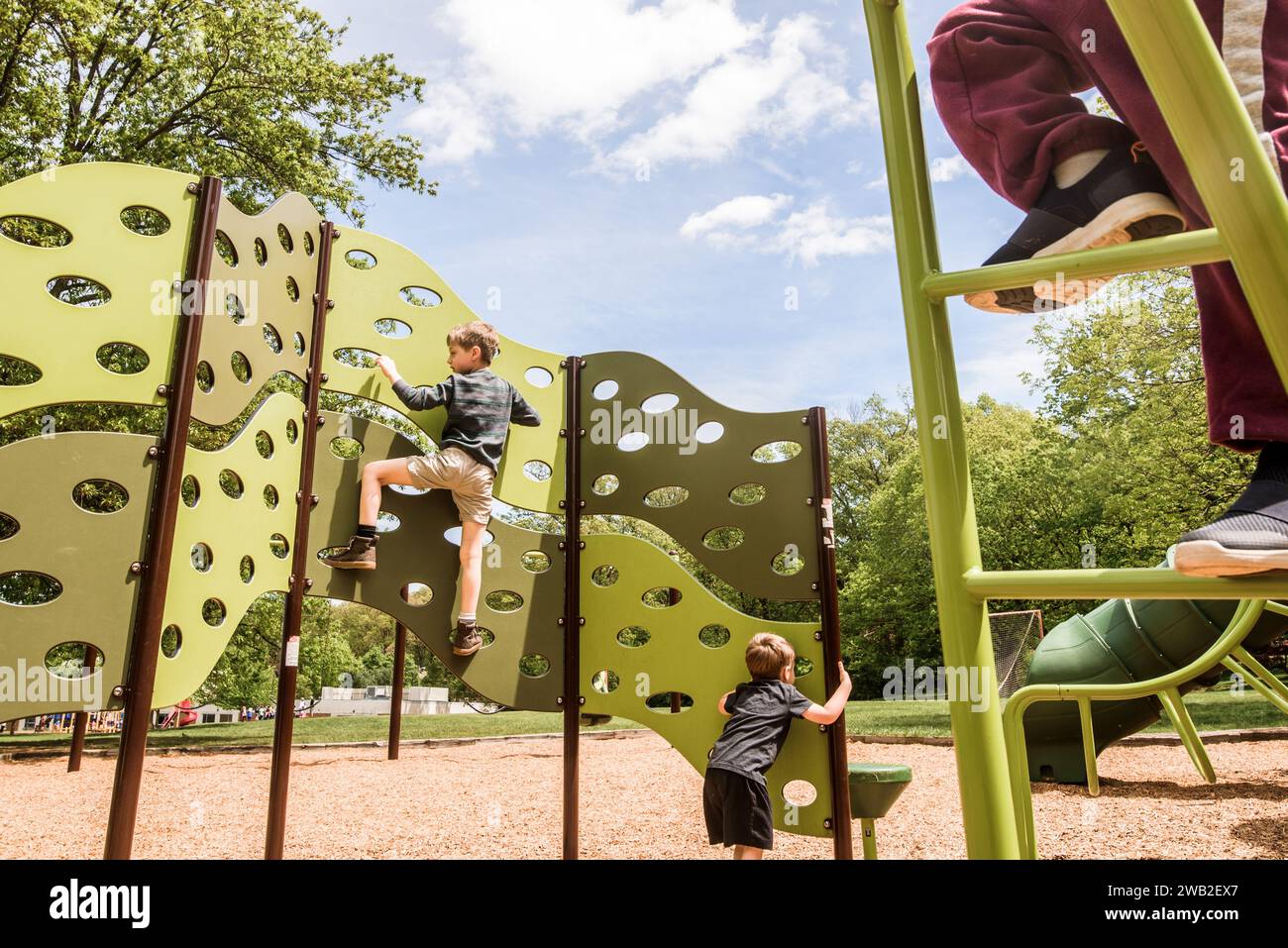 Children feet playground hi-res stock photography and images - Alamy