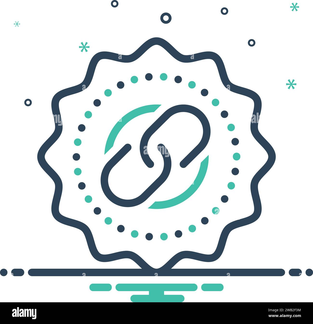 Linking symbol Stock Vector Images - Alamy