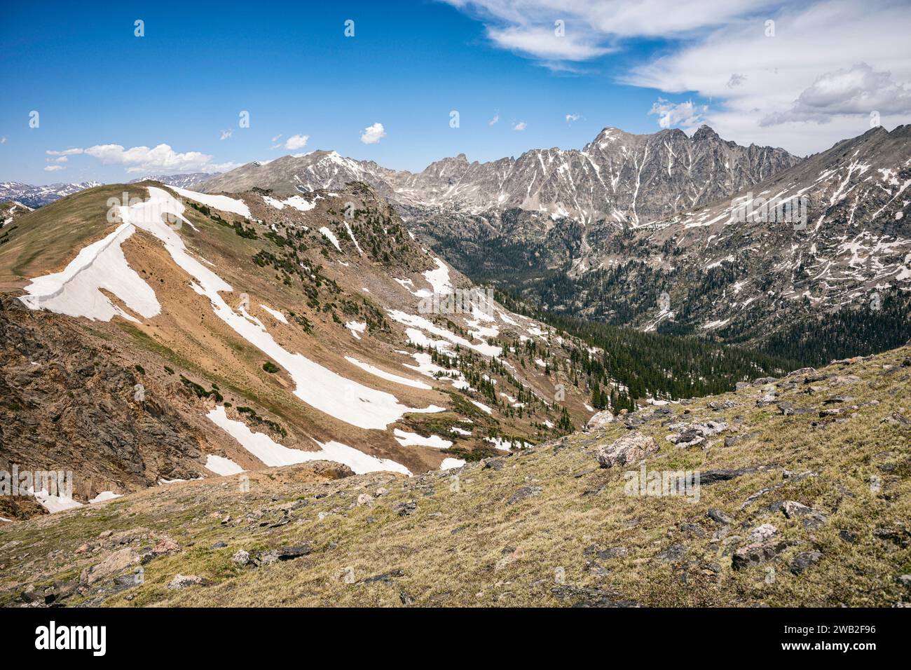 Photograph captured during a backpacking adventure in the Indian Peaks ...