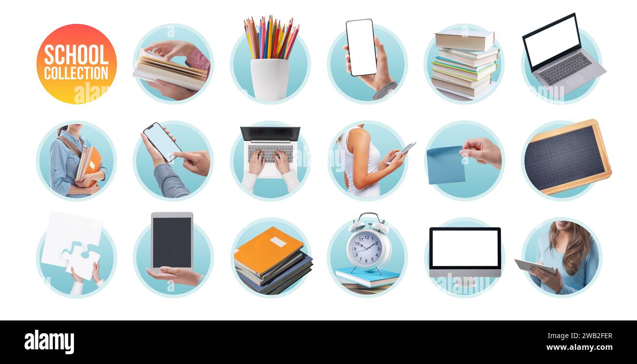 Educational app icon Cut Out Stock Images & Pictures - Alamy