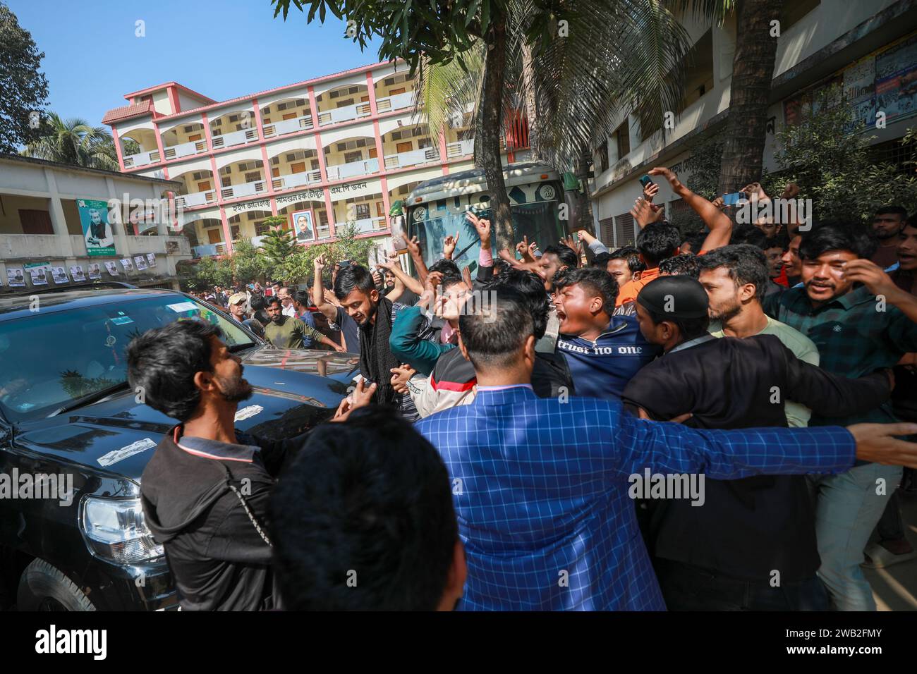 Chattogram, Bangladesh Photos of some polling stations in the ...