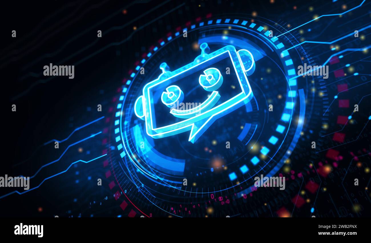 Chatbot ai online assistant support and artificial intelligence chat ...