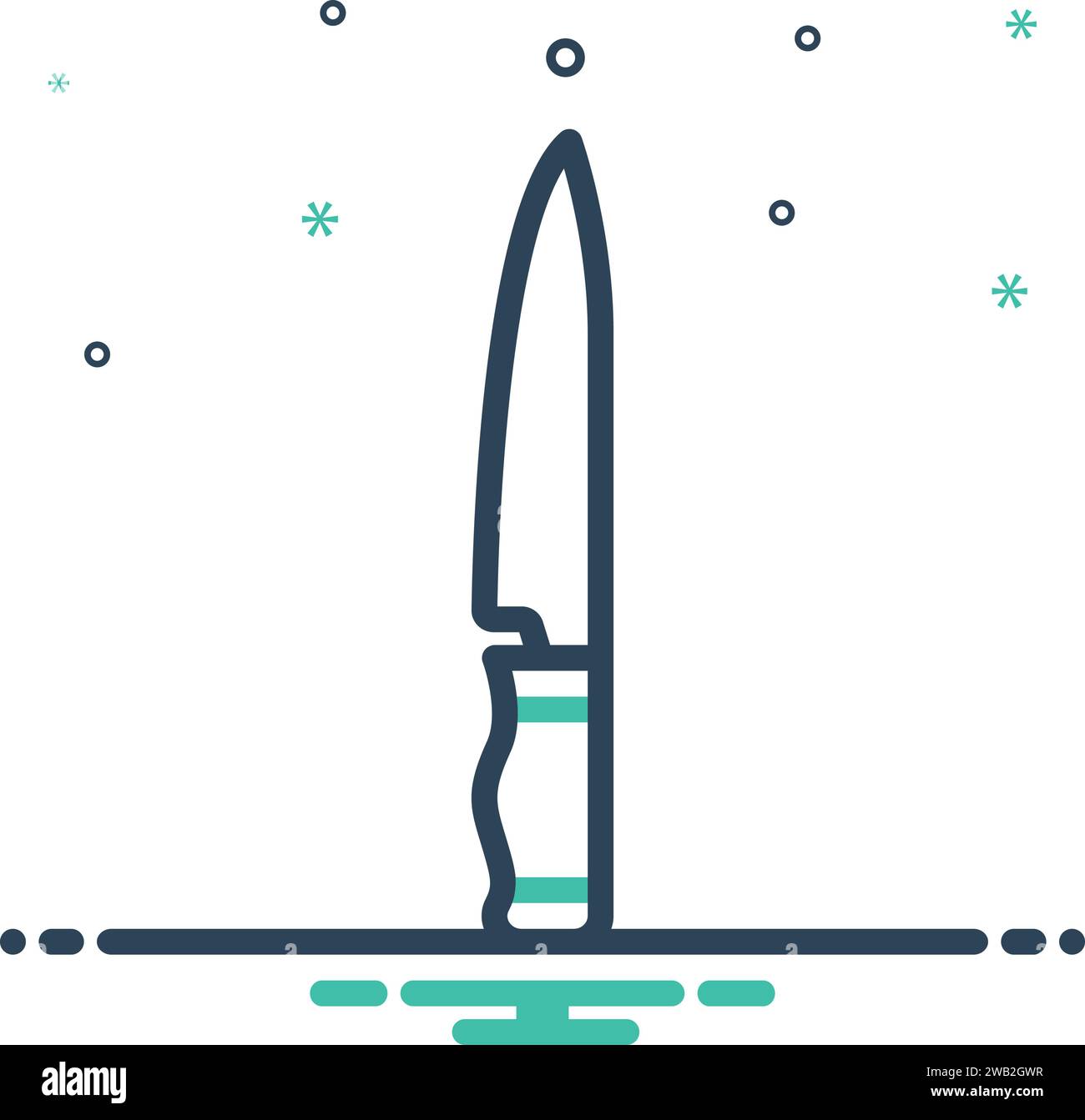 Icon for knife,cutting tool Stock Vector Image & Art - Alamy