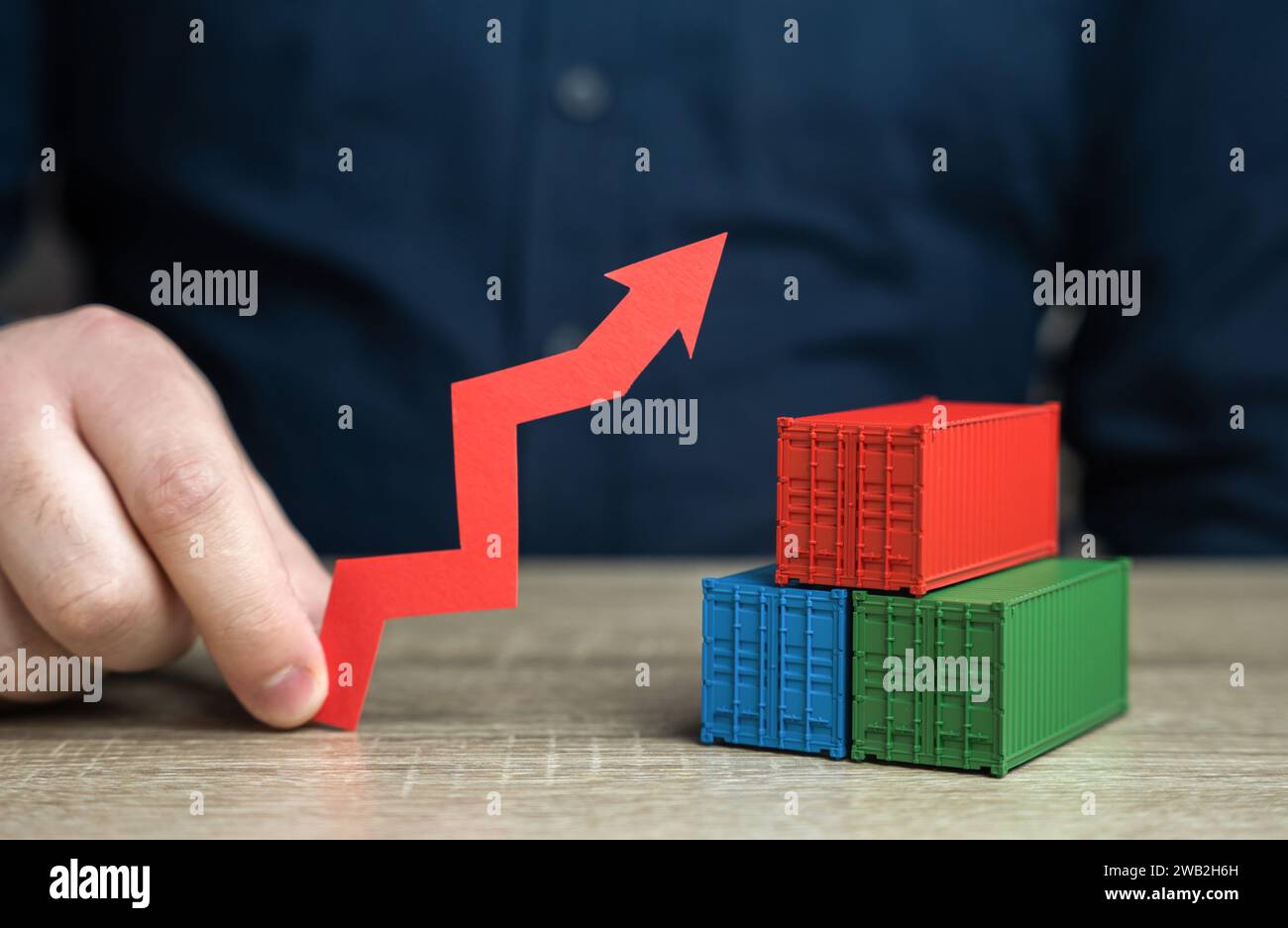Increase in cargo transshipment volumes. Increased transportation ...