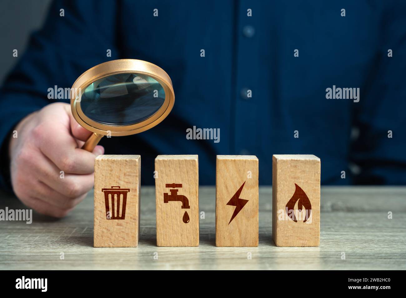 Research the cost of home utility services and bills. Electricity ...