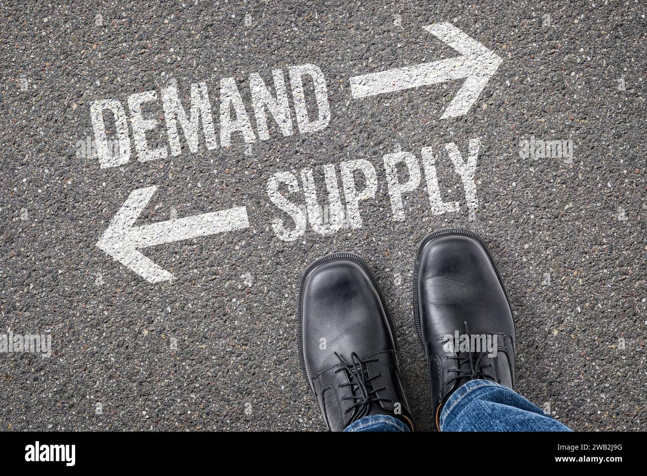 Supply and demand balance hi-res stock photography and images - Alamy
