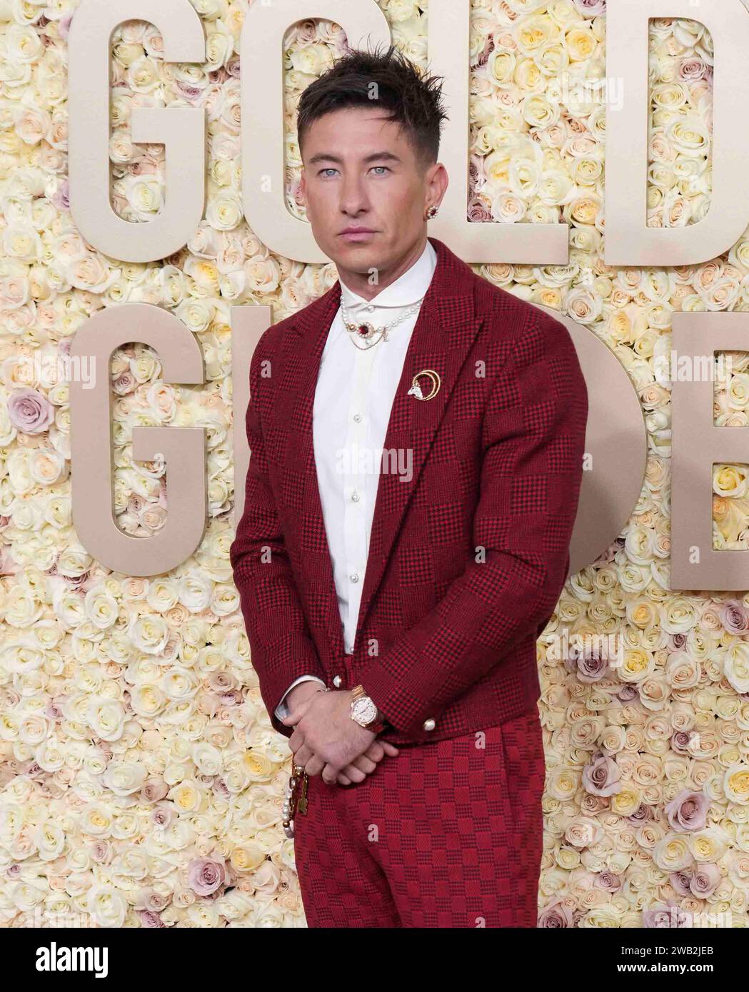 Los Angeles, USA. 07th Jan, 2024. Barry Keoghan attends the arrivals of ...