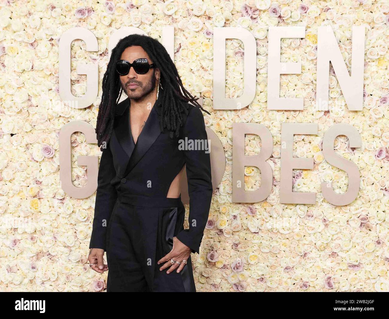Los Angeles, USA. 07th Jan, 2024. Lenny Kravitz attends the arrivals of ...