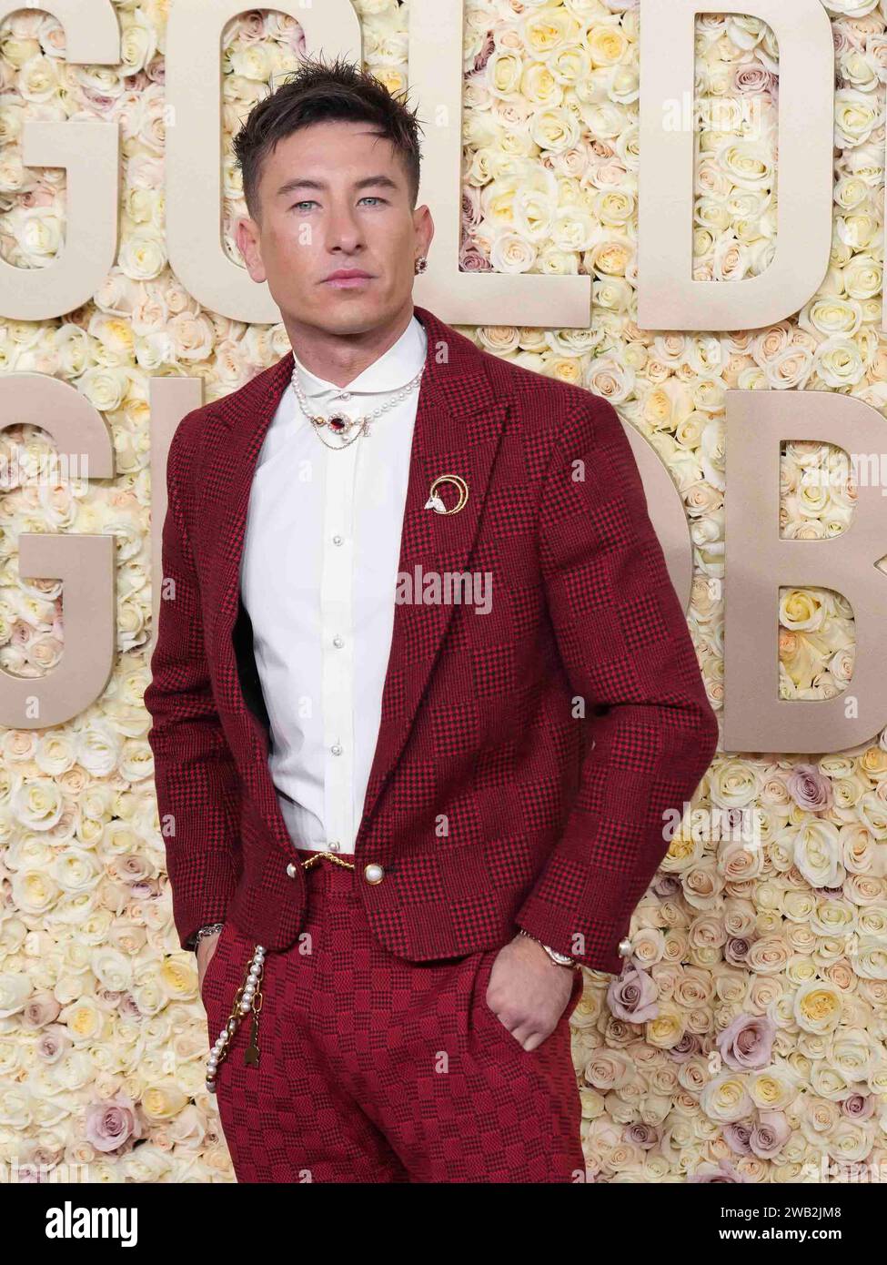 Los Angeles, USA. 07th Jan, 2024. Barry Keoghan attends the arrivals of ...