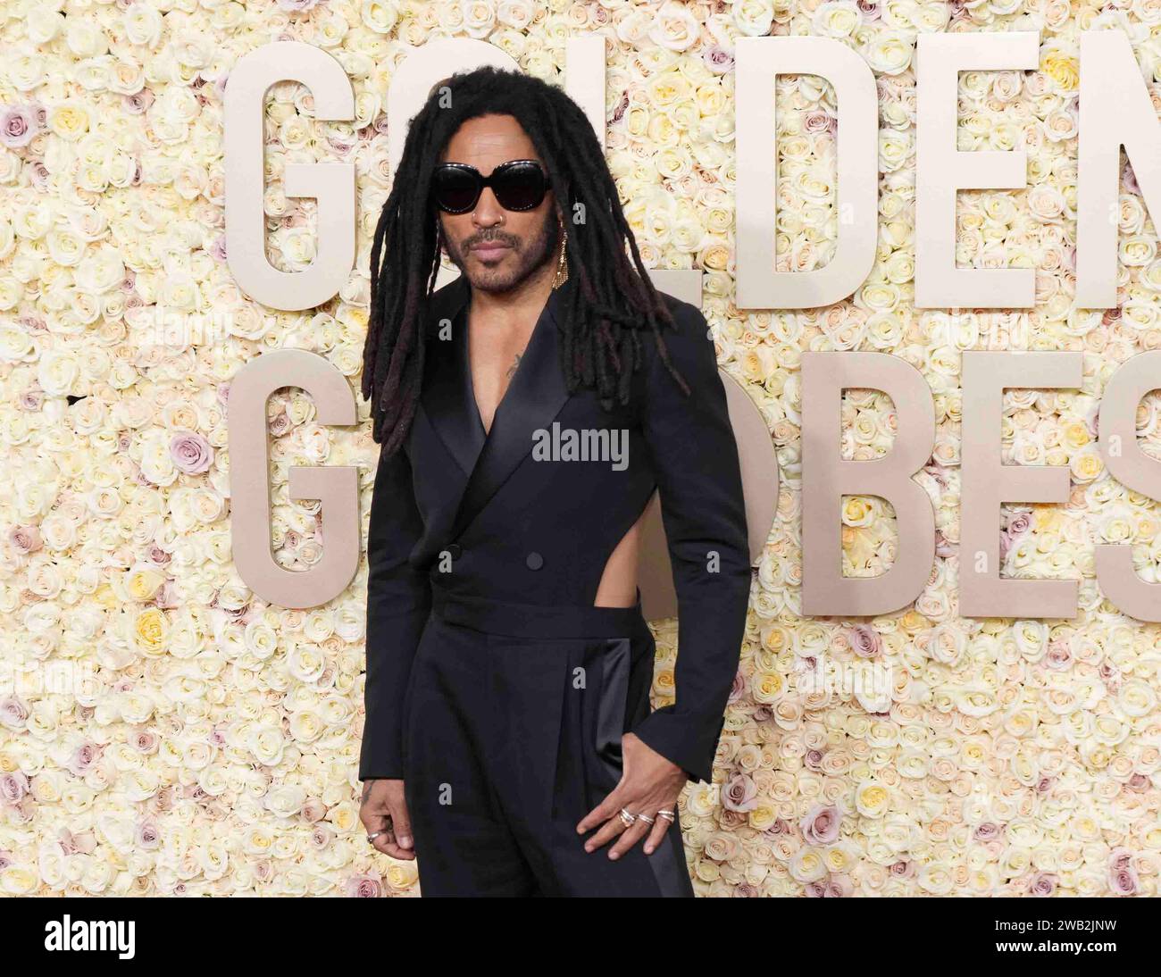 Los Angeles, USA. 07th Jan, 2024. Lenny Kravitz attends the arrivals of ...