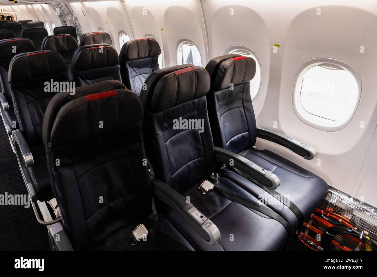 A320neo cabin hi-res stock photography and images - Alamy