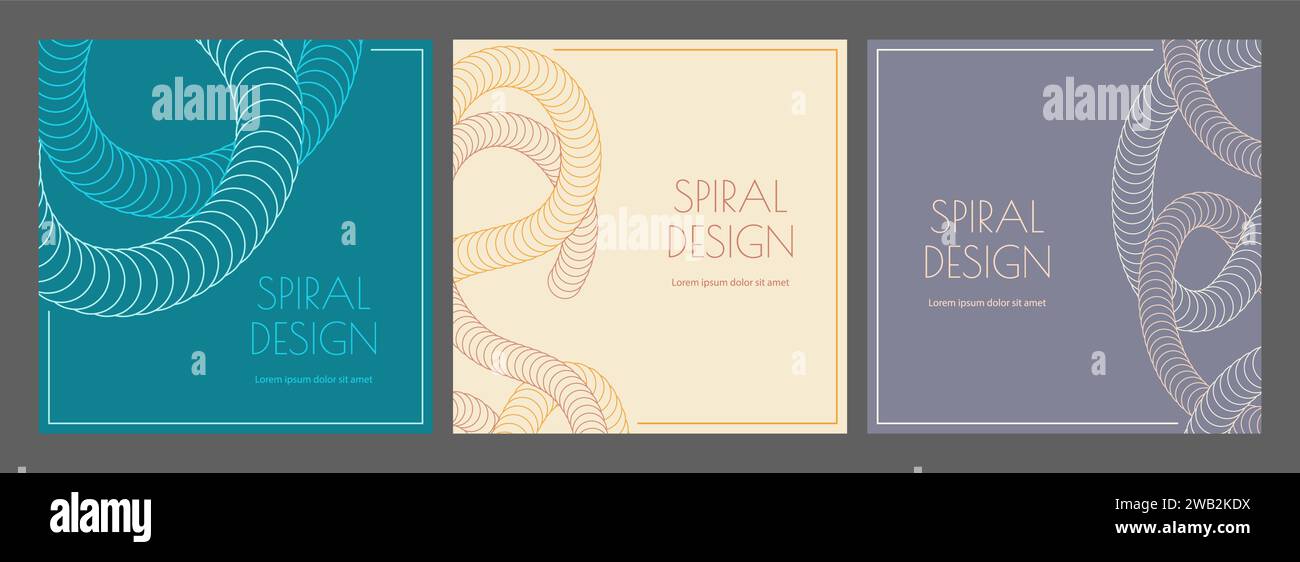 A colorful spiral. A design template for the design of a cover, banner ...
