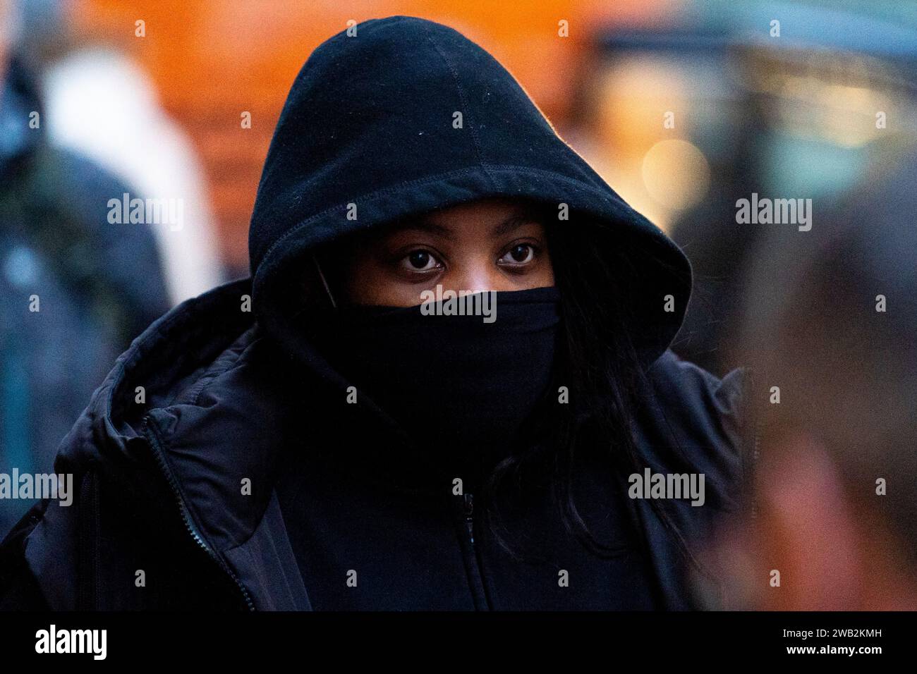 Deveca Rose arrives at the Old Bailey, central London, where she is ...
