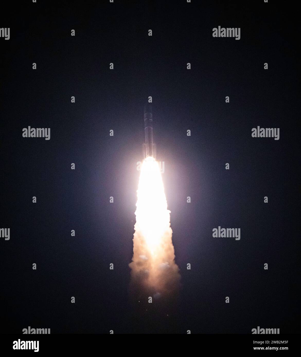 CAPE CANAVERAL, FLORIDA, USA - 08 January 2024 - On the first flight of ...