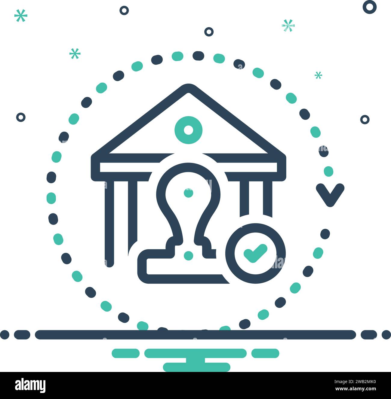 Icon for authority,approve Stock Vector Image & Art - Alamy