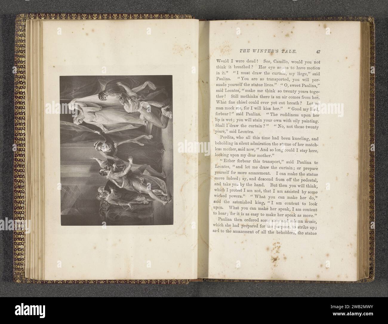 Photo production of a print of a scene from a winter fairy tale by ...