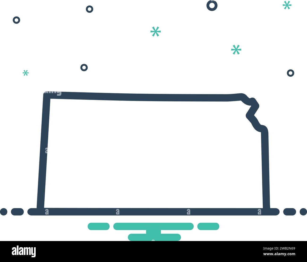 Icon for kansas,country Stock Vector Image & Art - Alamy