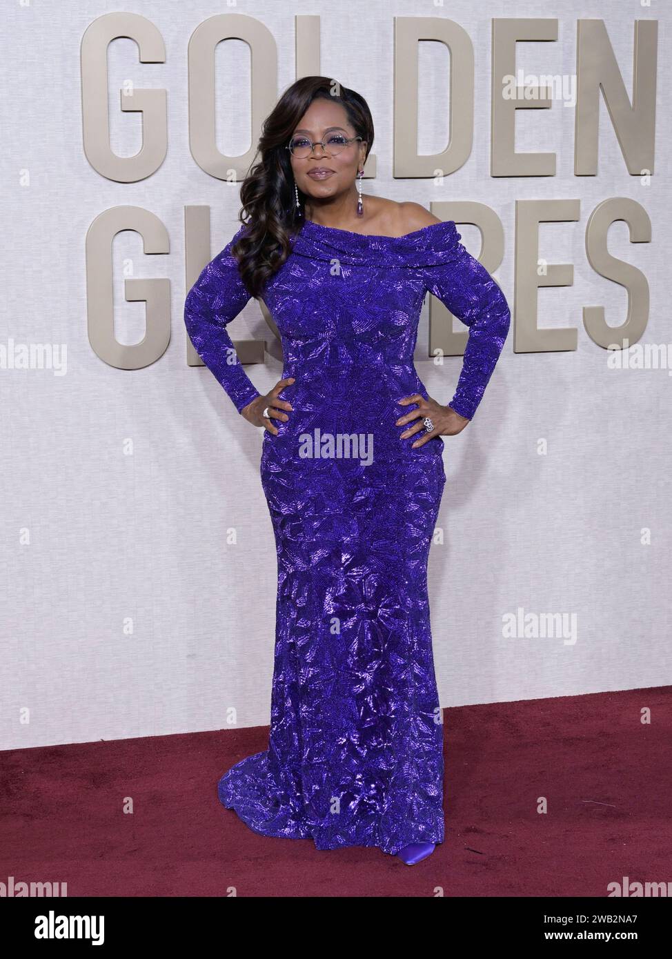 07 January 2024 - Beverly Hills, California - Oprah Winfrey. 81st ...