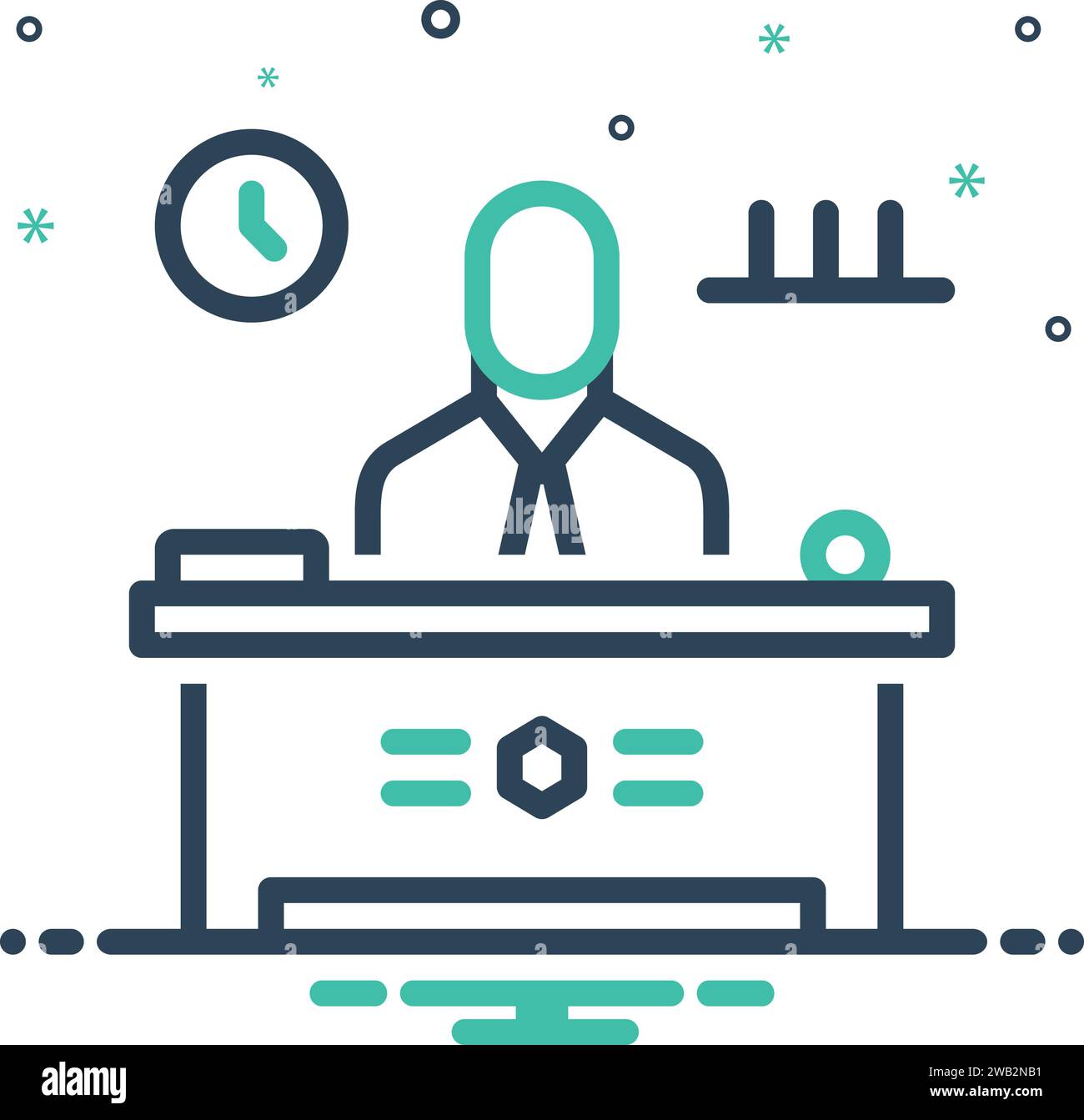 Principal office school Cut Out Stock Images & Pictures - Alamy