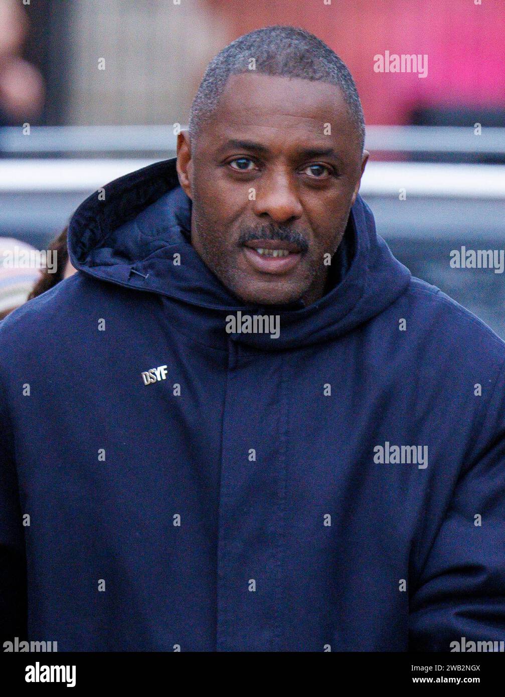 London, UK. 8th Jan, 2024. Idris Elba starts his campaign against knife ...