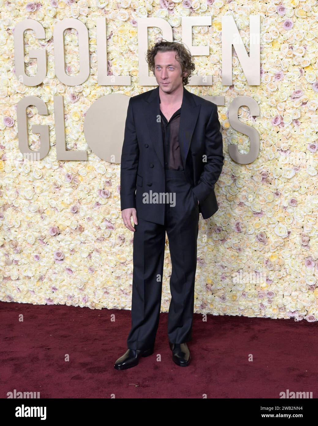07 January 2024 - Beverly Hills, California - Jeremy Allen White. 81st ...