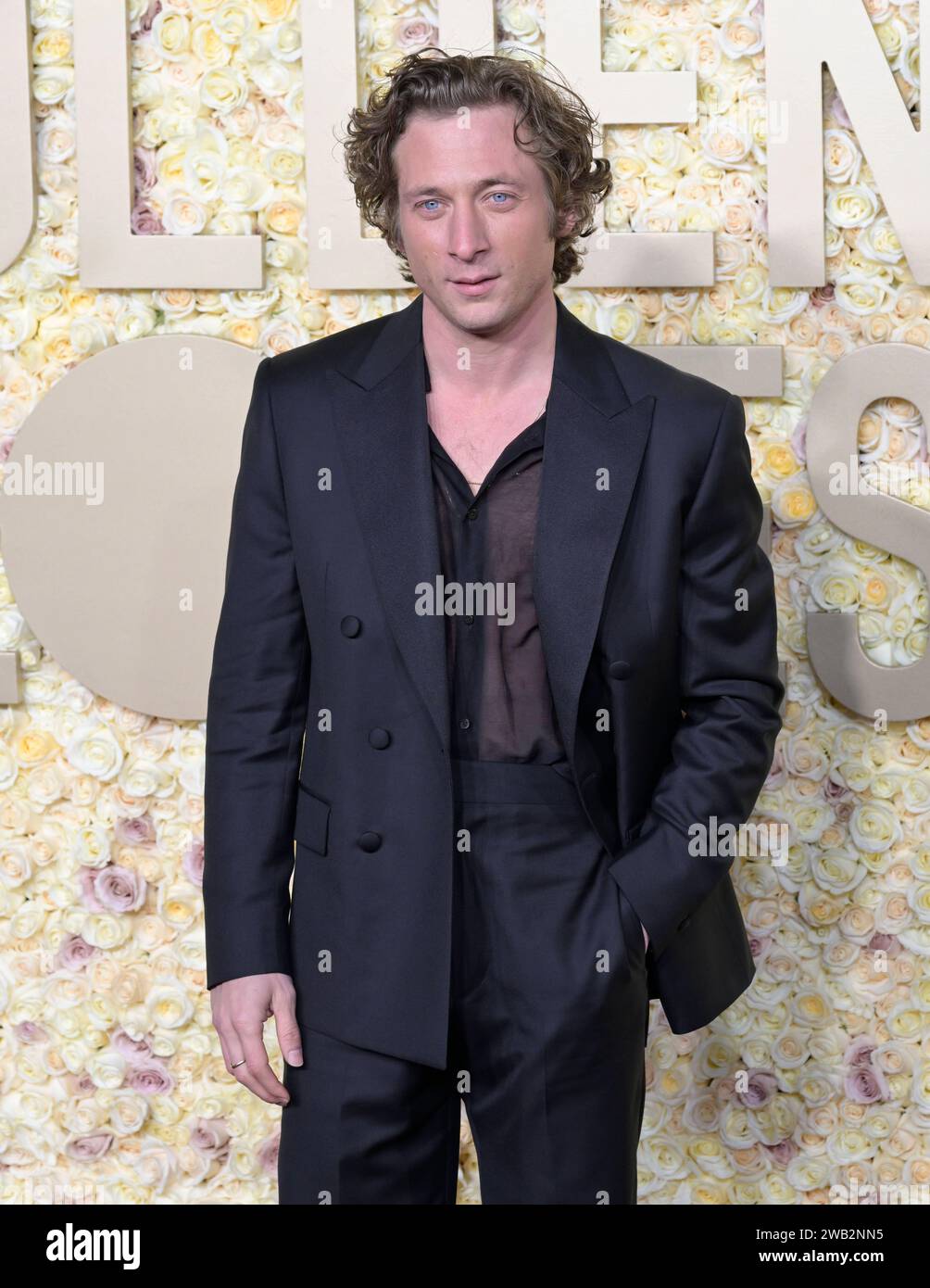 07 January 2024 - Beverly Hills, California - Jeremy Allen White. 81st ...