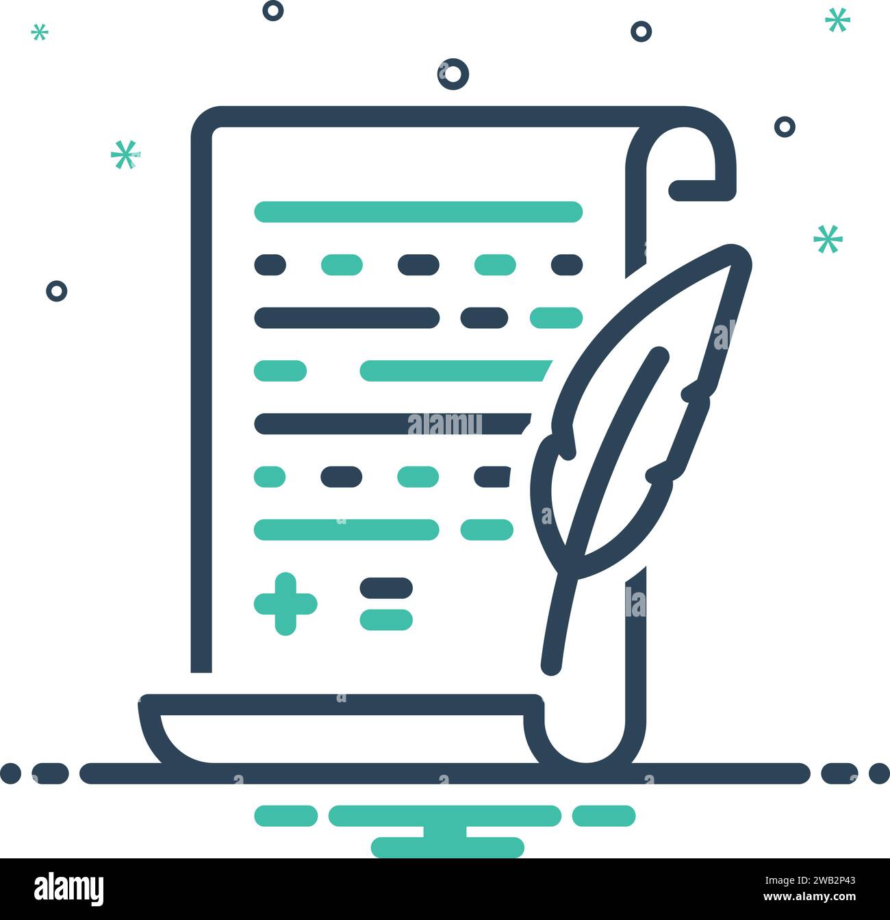 Icon for testament Stock Vector Image & Art - Alamy