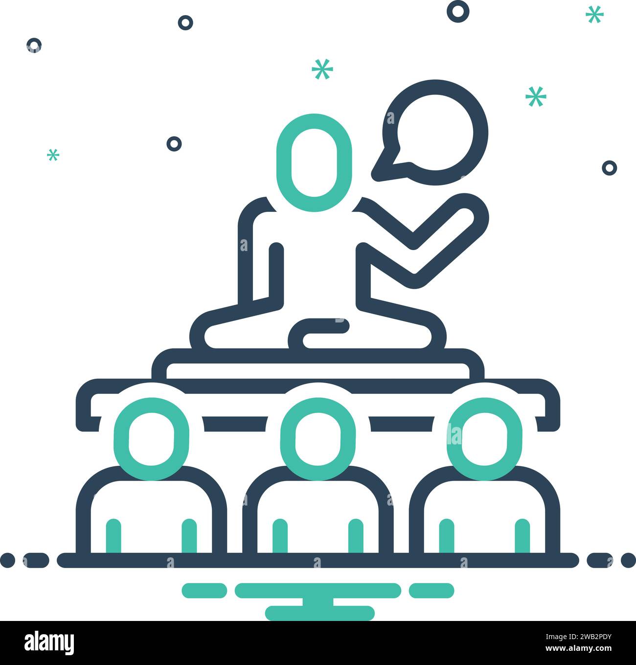 Say sermon Stock Vector Images - Alamy