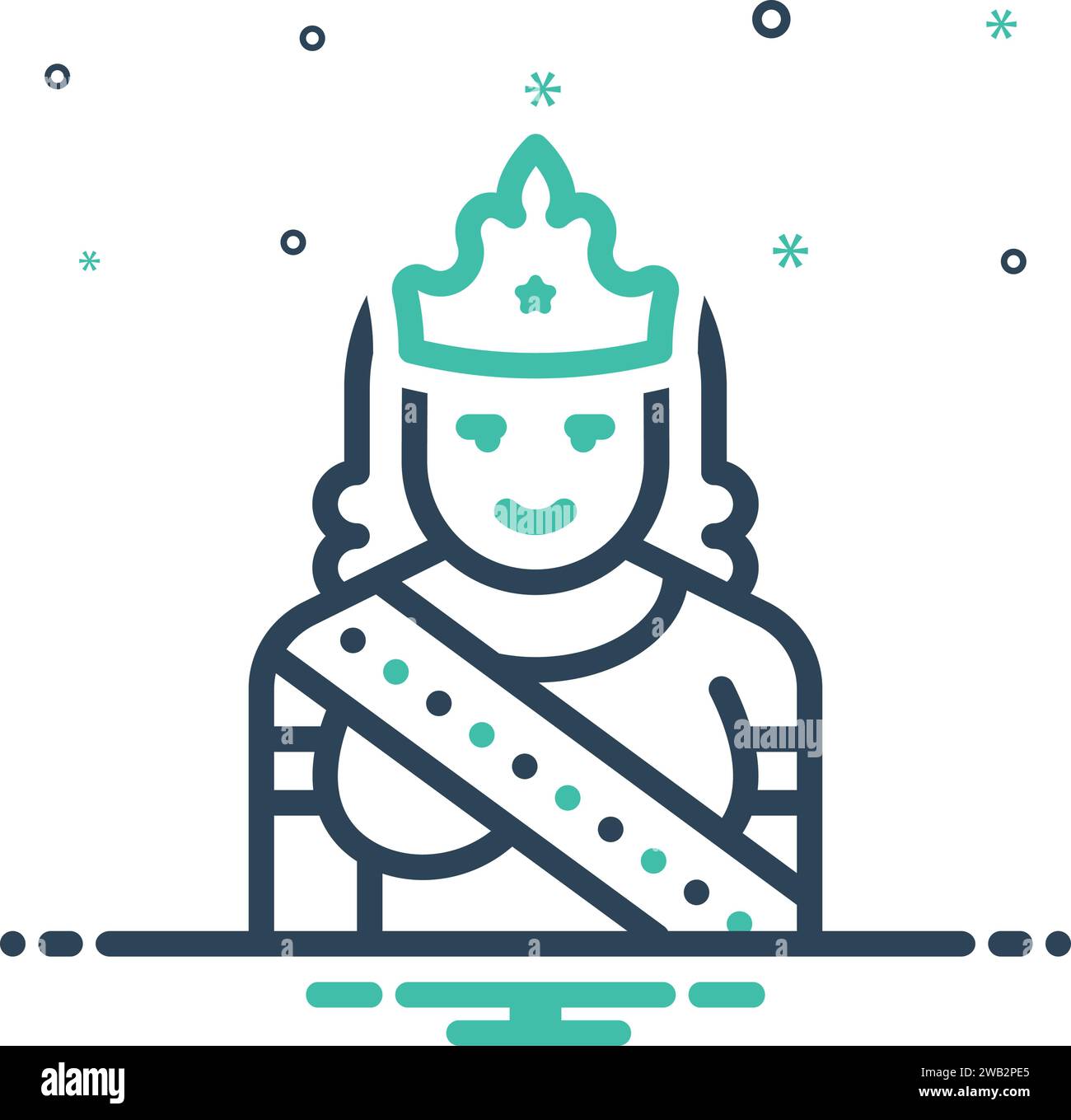 Miss india crown Stock Vector Images - Alamy