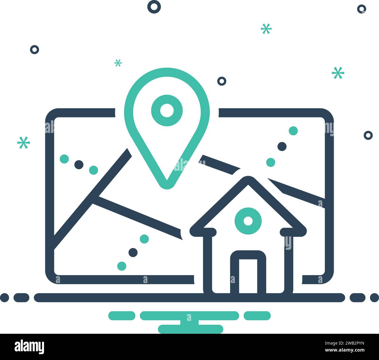 Icon for local,provincial Stock Vector Image & Art - Alamy